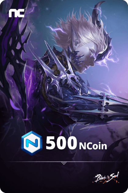 NCSoft 500 NCoins | €5 | For Blade & Soul