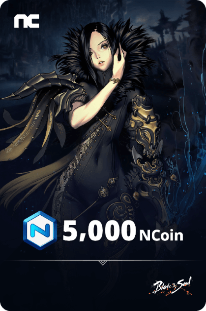 NCSoft 5000 NCoins | €50 | Usable in Blade & Soul