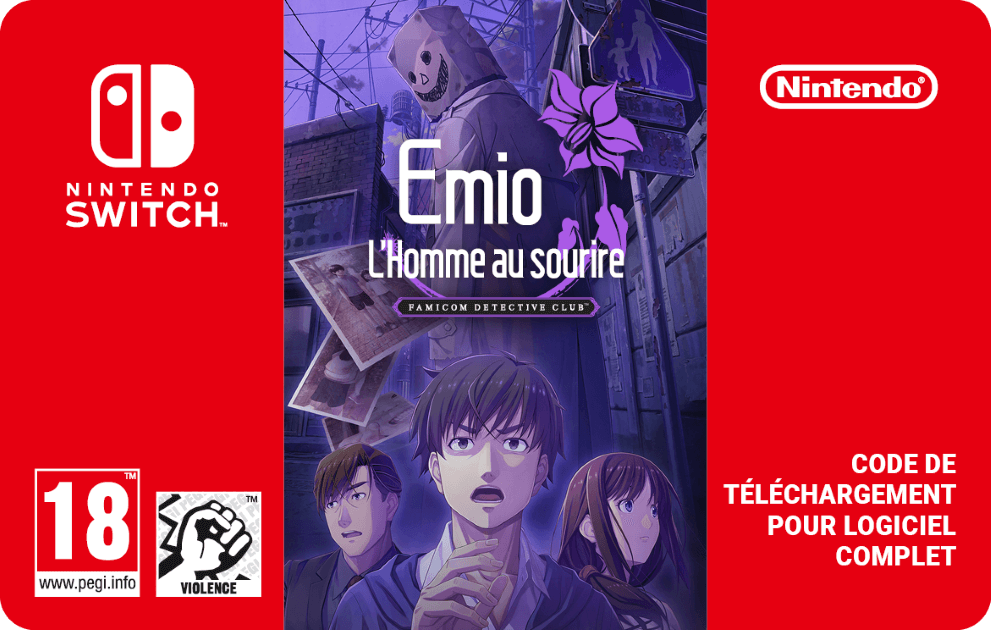 Emio – L'Homme au sourire | Nintendo Switch | Gamecardsdirect