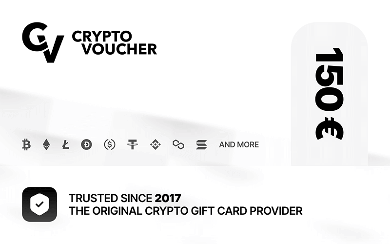 Buy your Crypto Voucher 150 euro here | Gamecardsdirect