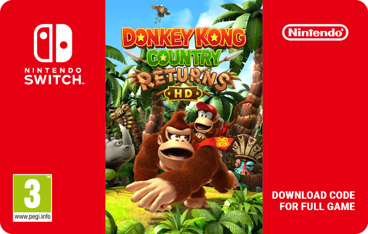 Donkey Kong Country Returns HD | Switch | Official digital code