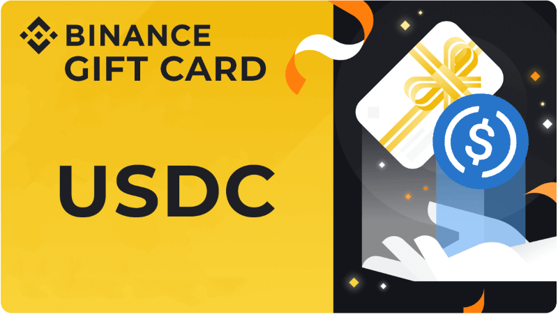 Binance USDC Gift Card | 10 USDC | Immédiate livrée par e-mail