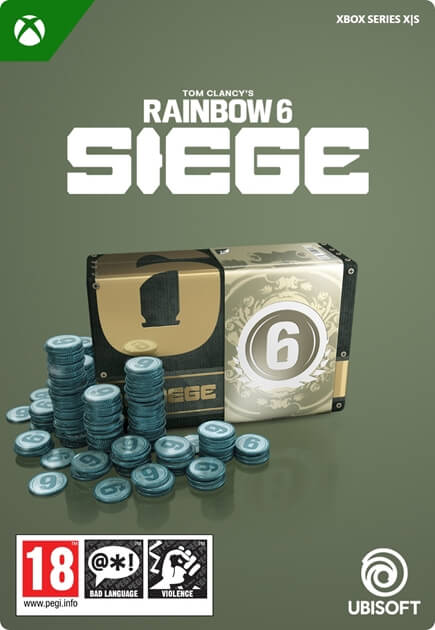 Rainbow Siege R6 Credits Xbox | 3,300 | Premium gear instantly