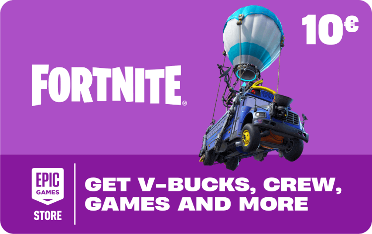 Epic Gift Card | €10 | Perfect for Fortnite and Rocket League