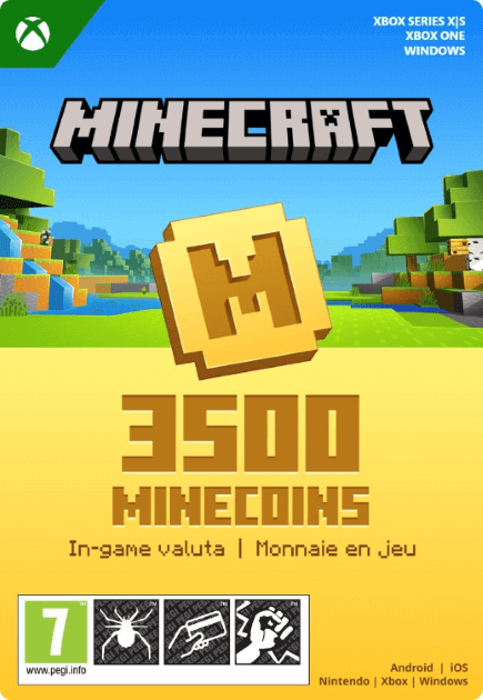 Kauf 3500 Minecraft Minecoins € 19,99 | Gamecardsdirect