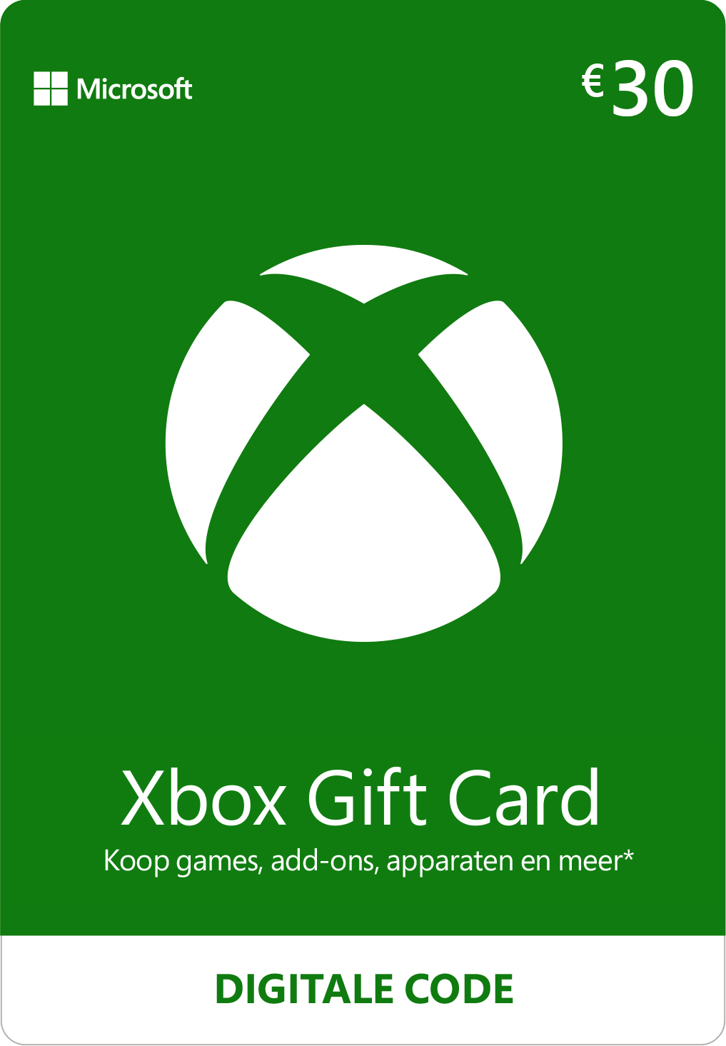 Koop Xbox Gift Cards | €30 | Gamecardsdirect.com