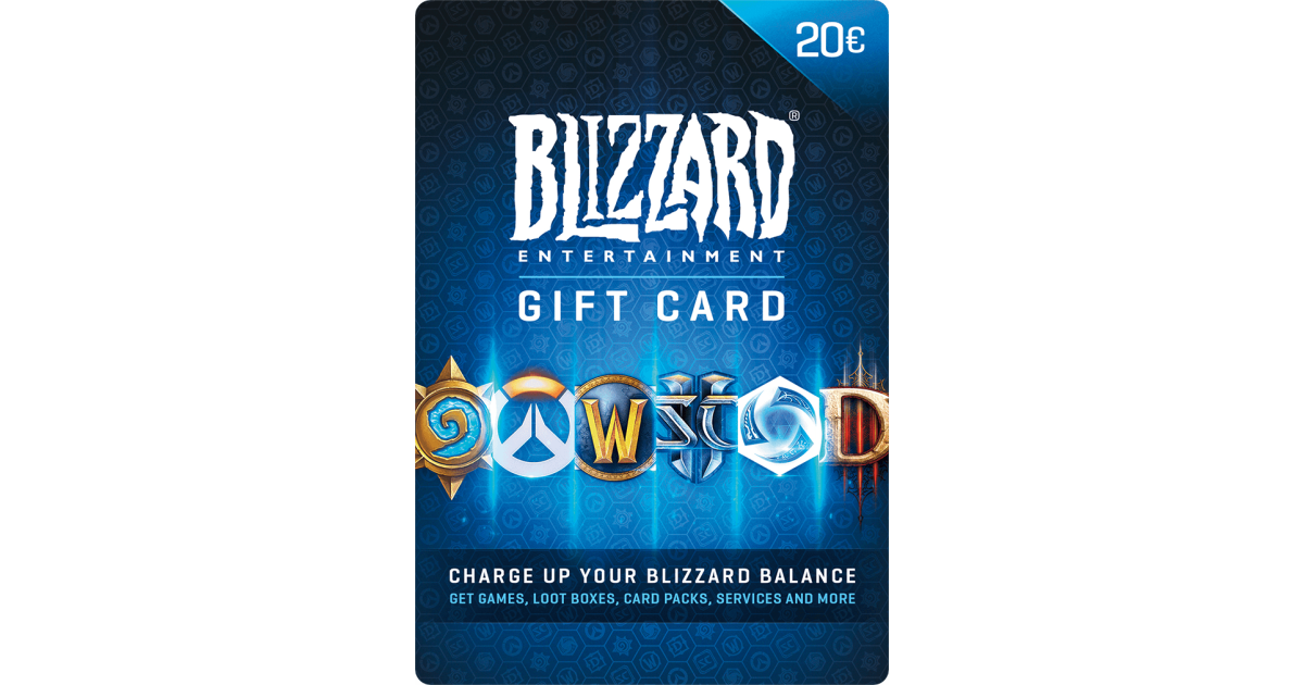 Koop een Blizzard Gift Cards | €20 | Gamecardsdirect.com