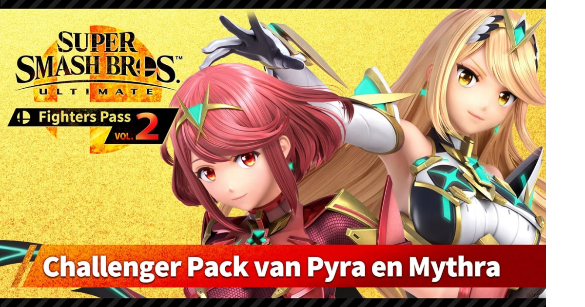 SSBU Challenger Pack | Pyra & Mythra | Gamecardsdirect