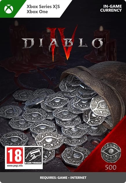Diablo IV: 500 Platinum for Xbox | €4,99 | Gamecardsdirect