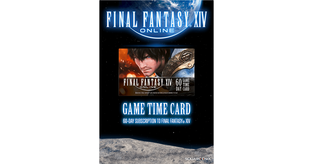FFXIV: Timecard | 60 days | Gamecardsdirect.com