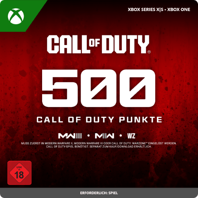 Kaufe 500 Call of Duty Points | Xbox | Offizielle Anbieter
