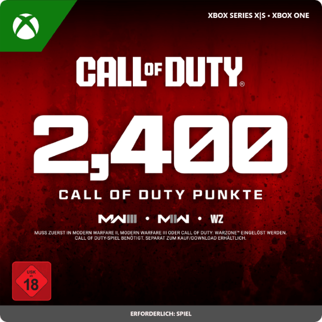 Kaufe 2400 Call of Duty Points | Xbox | Sicher und einfach